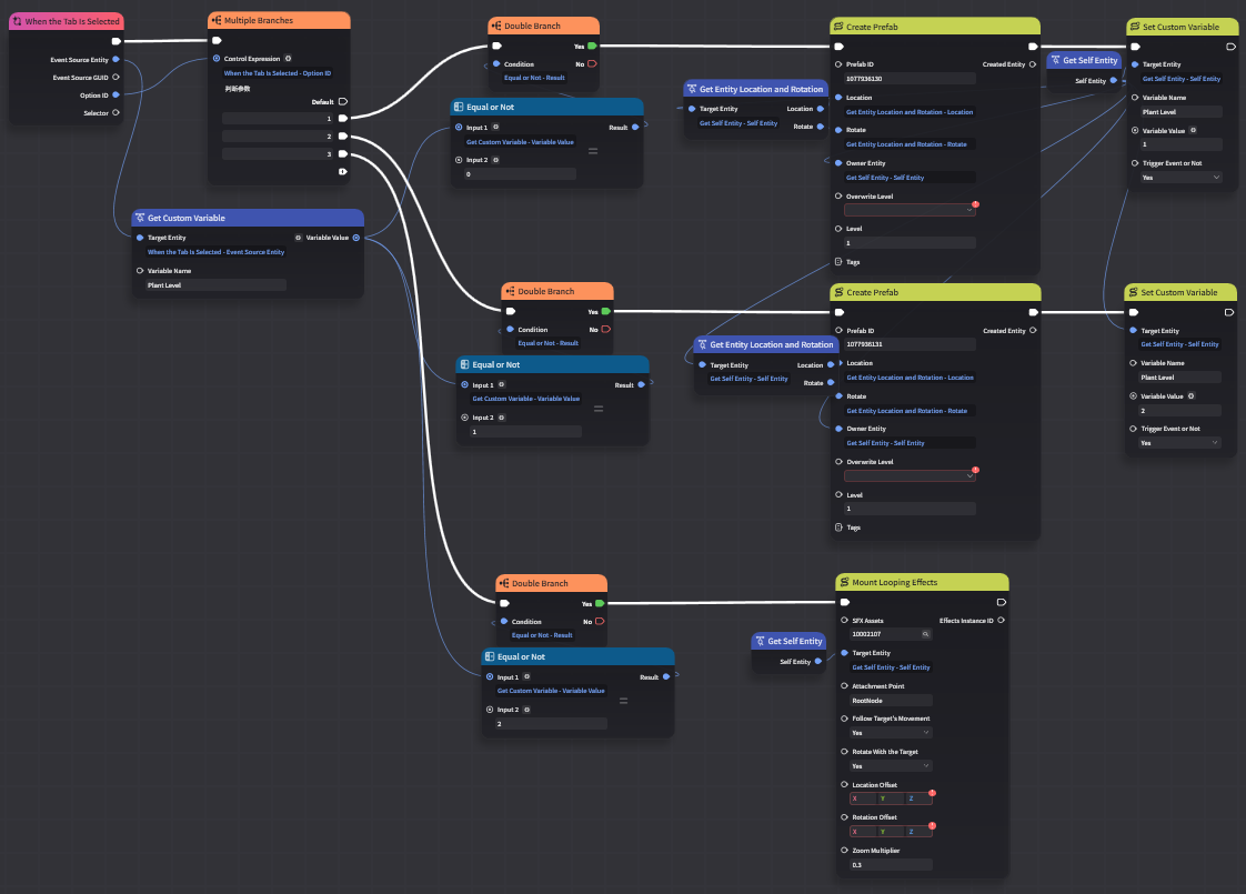 7. Using [In-Game Editor] to Mount Node Graph