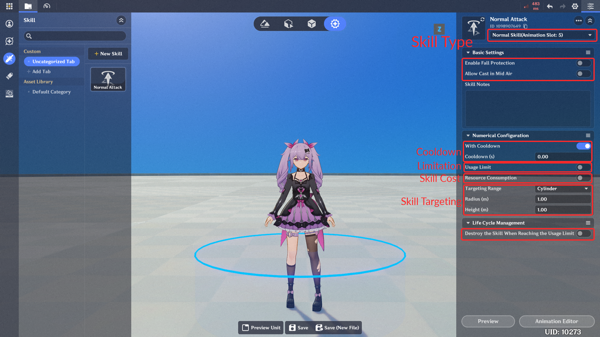 **Configuration Item Description: