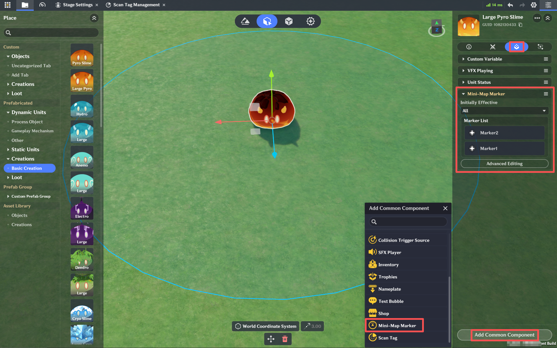 1. Adding Components