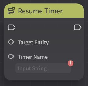 xvi timer 1 resume timer